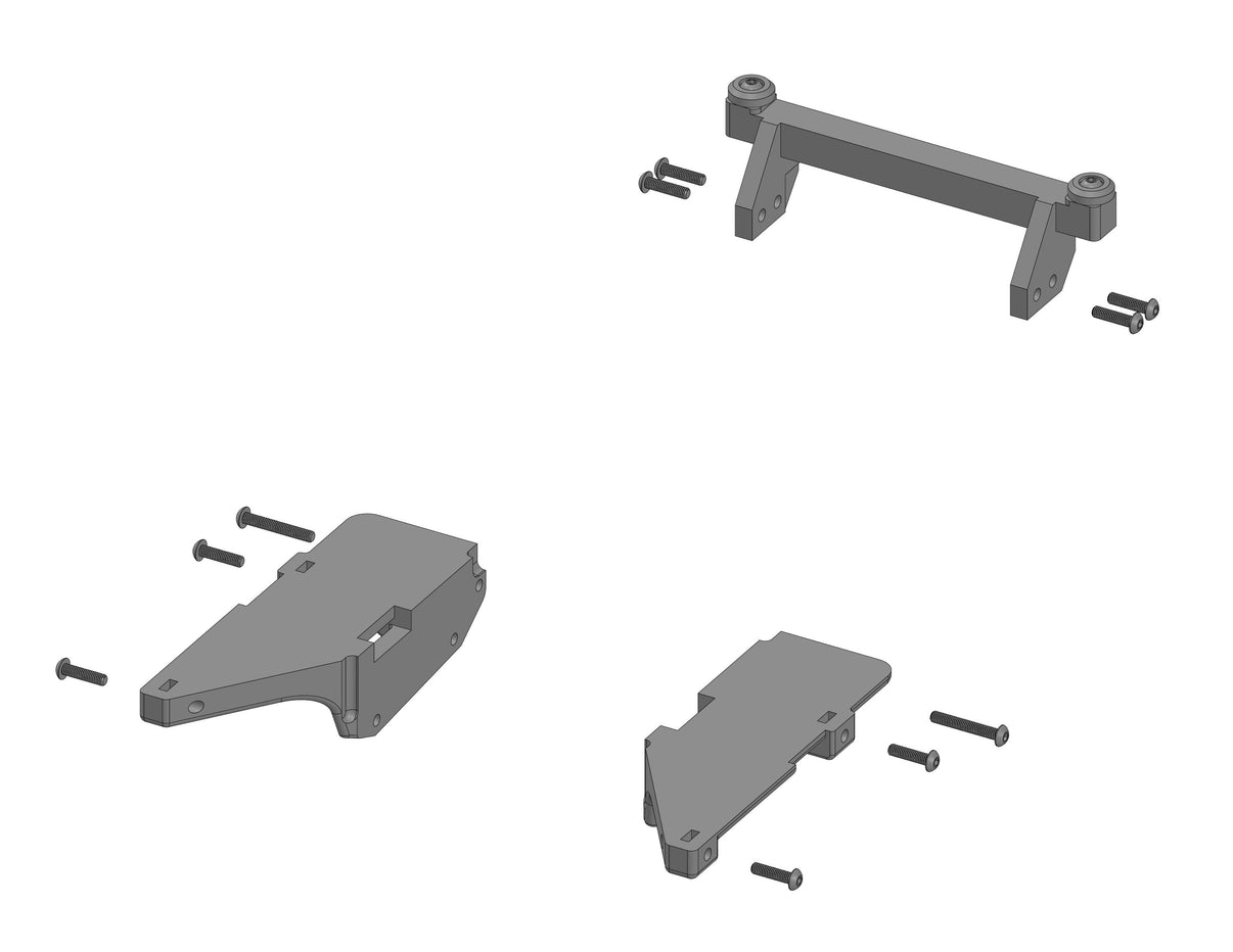 ShrinkRC Body Mounts for Tamiya F350