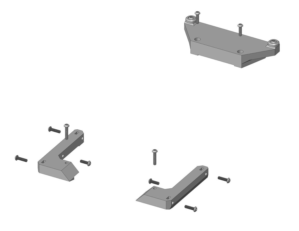 ShrinkRC Body Mounts for Tamiya F350