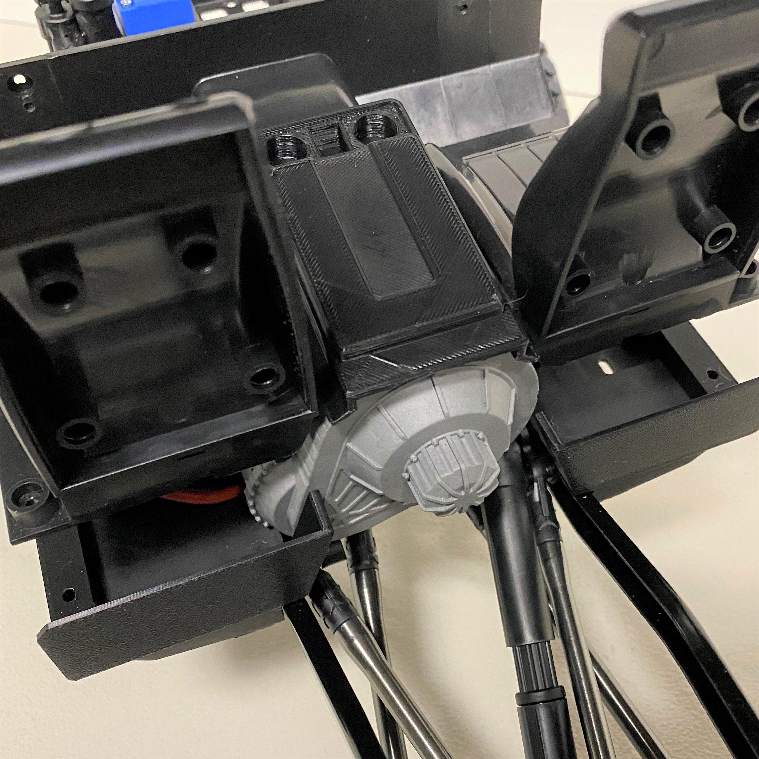 Raised center console for RC4WD Chevrolet Blazer and K10 Scottsdale ...